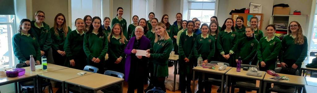 Cheque presentation to Mary Crilly, Director of Cork's Sexual Violence ...