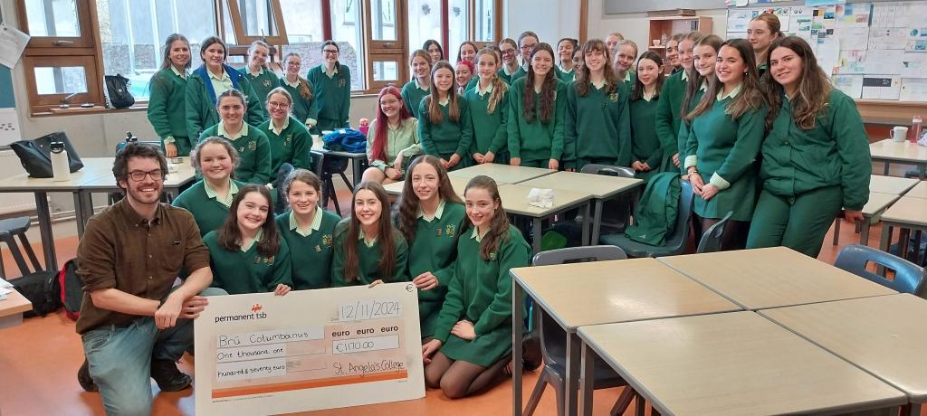Student Council Fundraising for Brú Columbanus, Wilton, Cork. - St ...